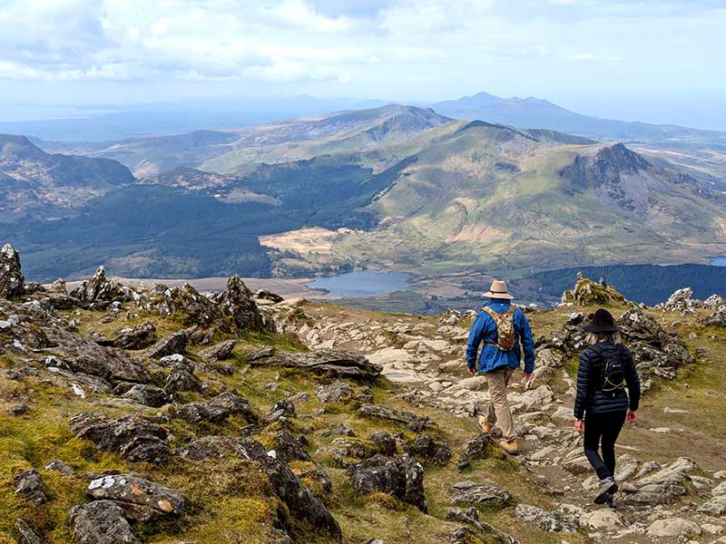 Climb Yr Wyddfa (Snowdon) in Eryri (Snowdonia) National Park