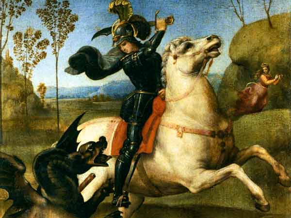 St George - Patron Saint of England - Wilderness England