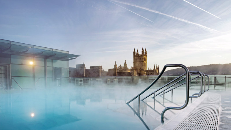 The Roman Baths in Bath - Wilderness England